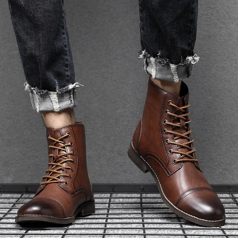 Casper Leather Boot – Mason & Chloe Vancouver