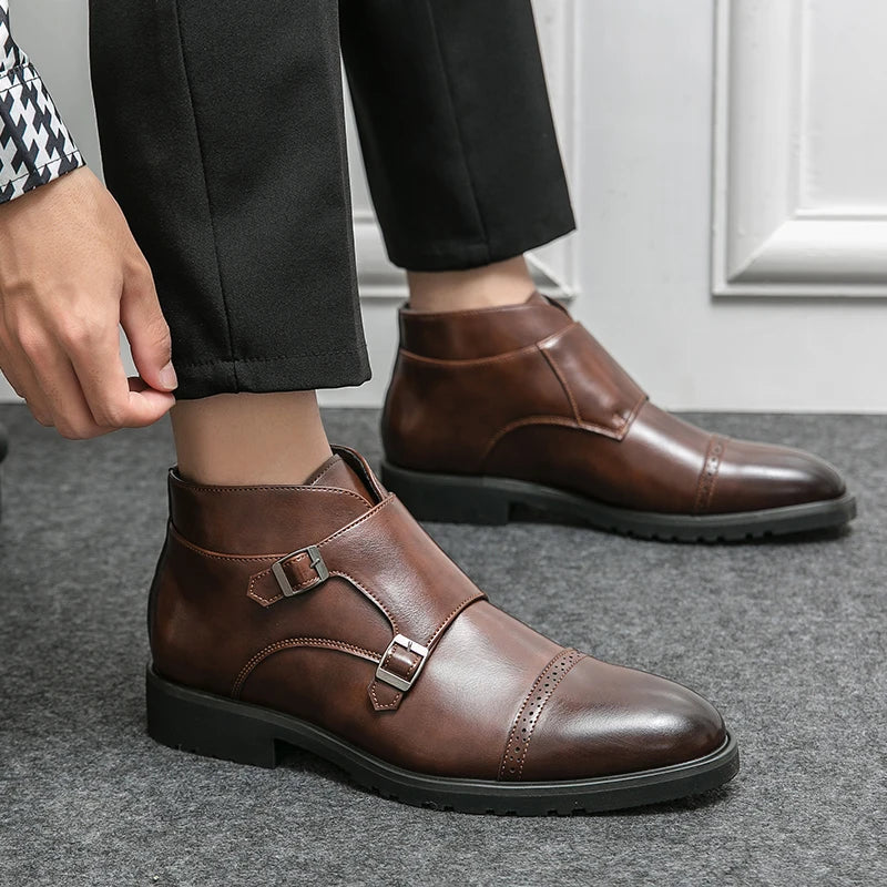 Vargas Double Monk Boots – Mason & Chloe Vancouver